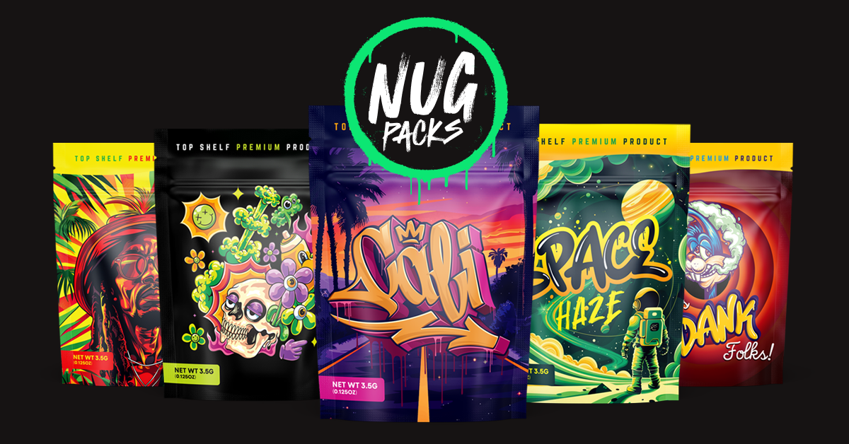 Nug Packs Premium Mylar Bags – Nebula Nugs